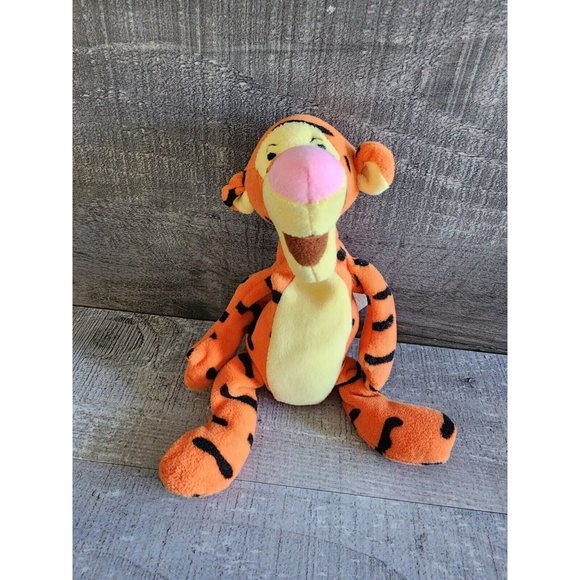 Disney | Toys | Walt Disney Tigger Winnie The Pooh Bean Bag Plush Stuffed Animal 8 Tall | Poshmark